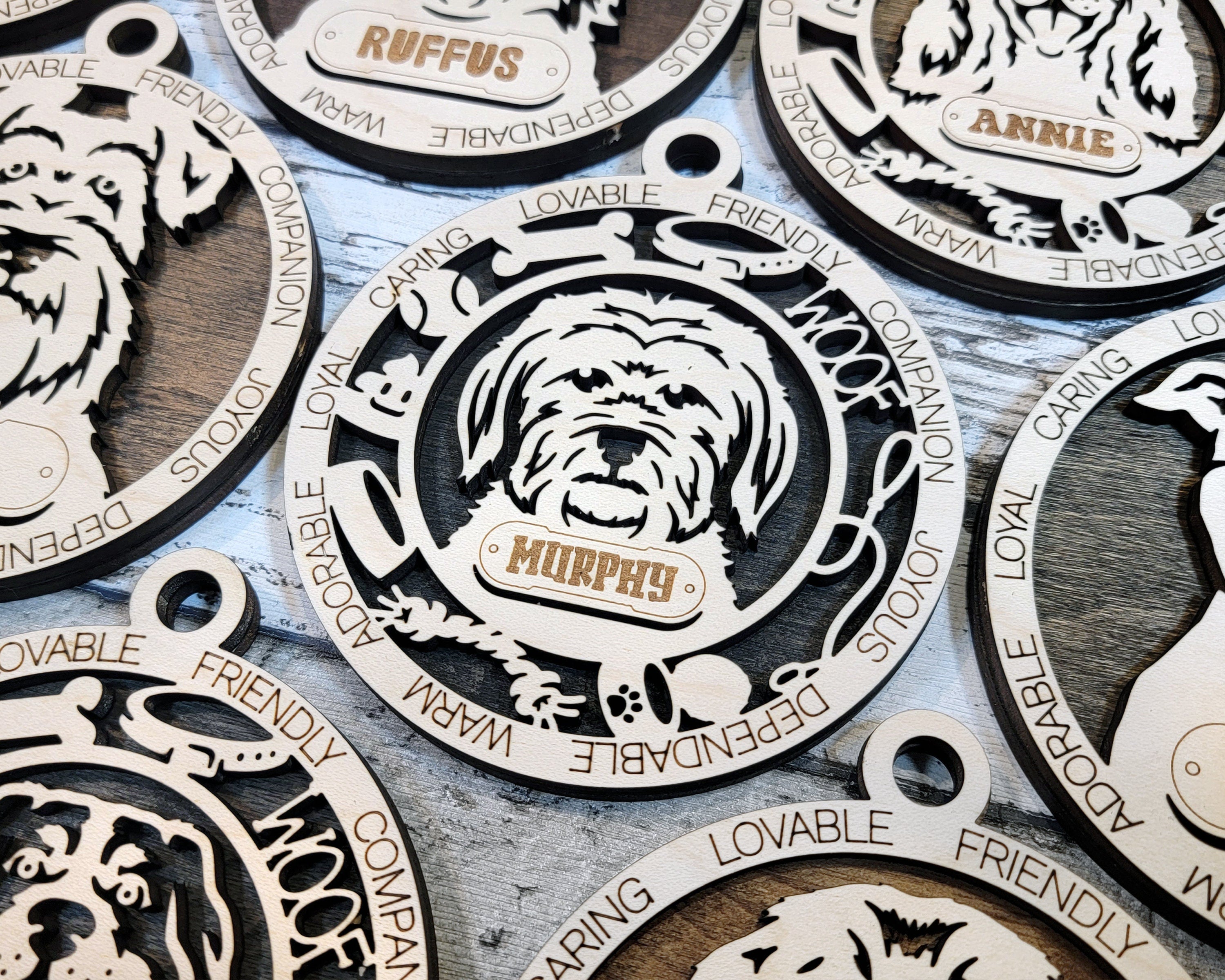 Custom Engraved Ornaments | Personalized Laser Ornaments | My Store ...